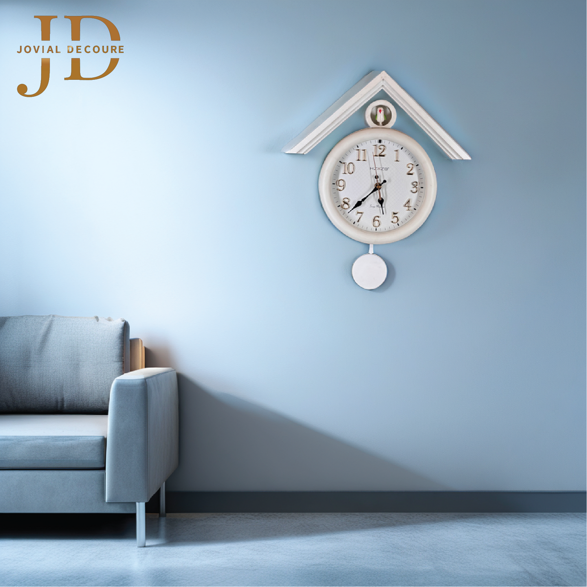 Cuckoo Bird Coming Out Wall Clock - Cuchoo Kuku Bird Alarm Bell Music ...